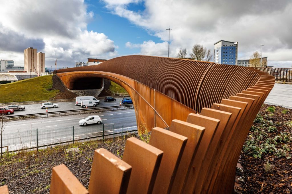 M8 Footbridge Sighthill - Projects - Sanquip