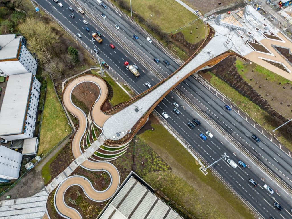 M8 Footbridge Sighthill - Projects - Sanquip